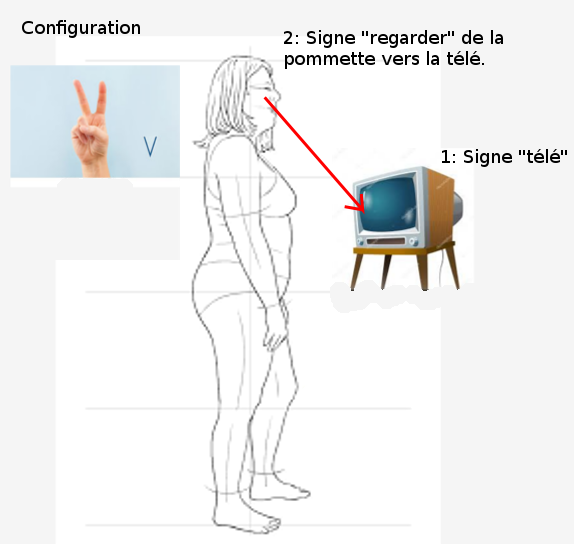 Iconicité et signes directionels